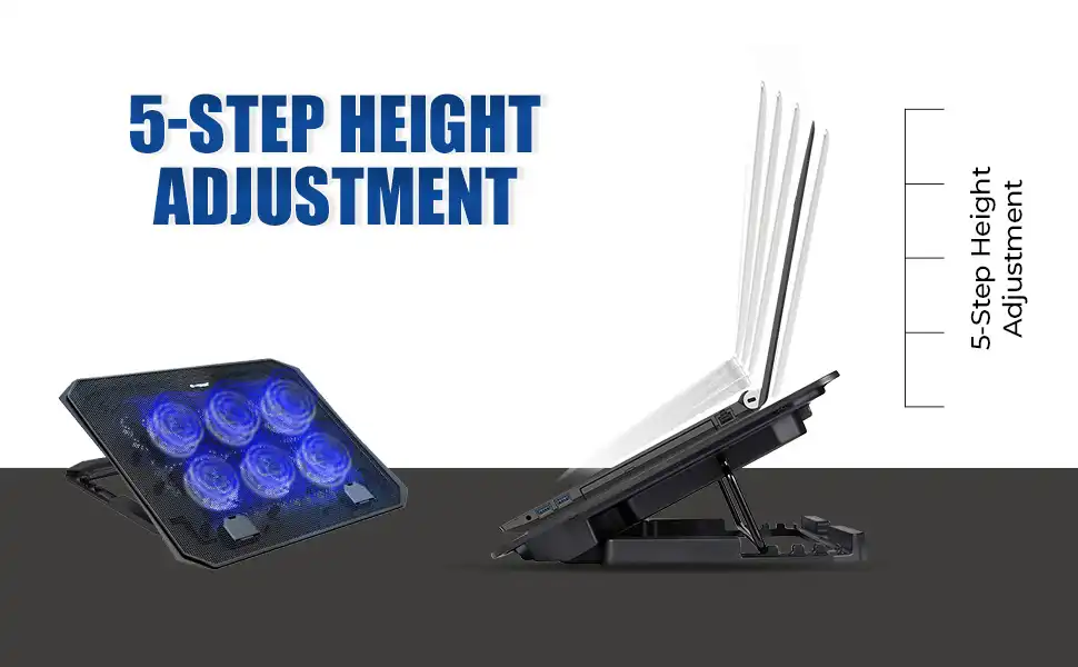 Chillmate PRO Cooling Pad with 6 Fans Laptop Stand – lapcare.com